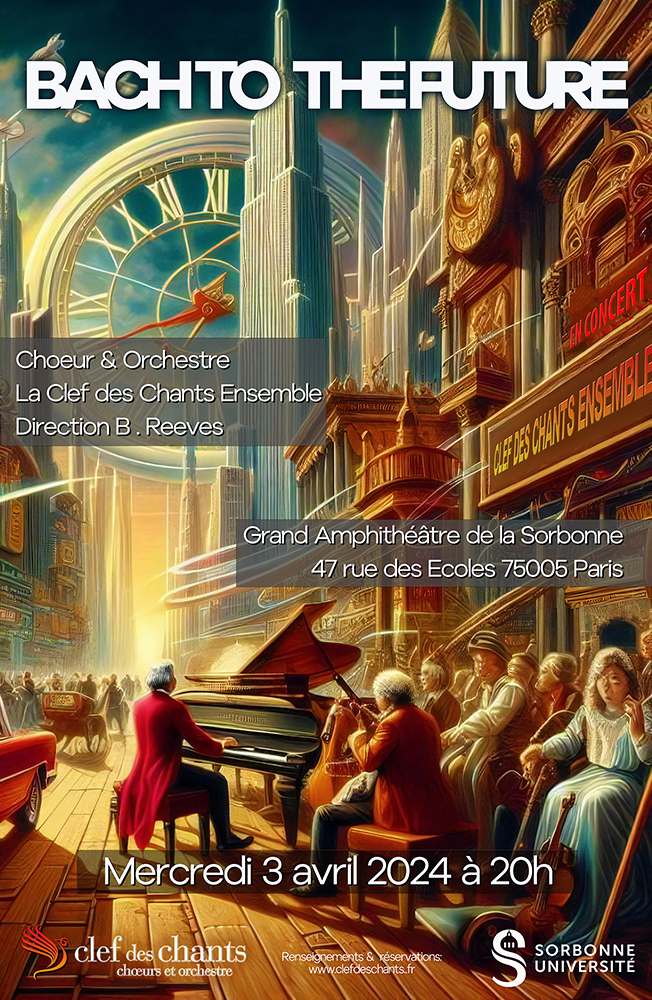 Concert : Bach to the future ! - Clef des Chants Ensemble